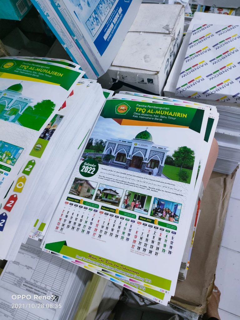 Cetak Kalender Pondok Pesantren 2023 Murah, Pesan Kalender Pondok ...